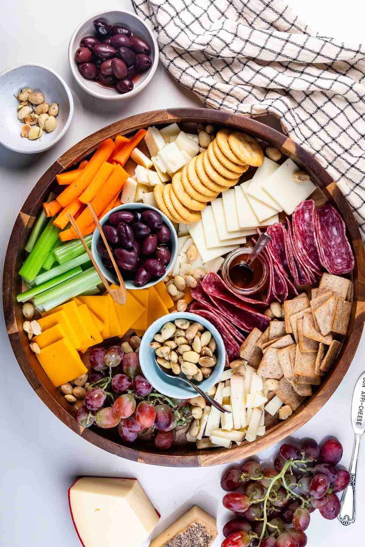 Simple Cheese Board (Beginner Charcuterie) - TasteeDelight